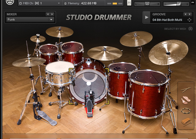 Studio Drummer Drum Maps for Reaper - Untidy Music