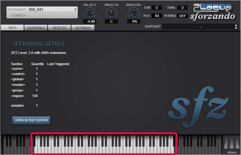 Sforzando - Free VST Soundfont player plugin Tutorial - Untidy Music